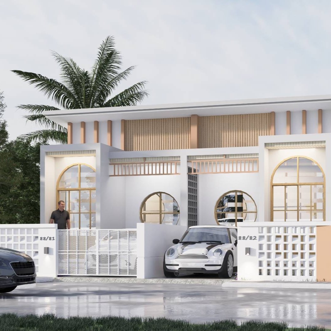 [พร้อมอยู่] ทาวน์โฮม 1 ชั้น 2 นอน 2 น้ำ สไตล์โมเดิร์นมินิมอล @วัดโพธิ์ – proviewliving