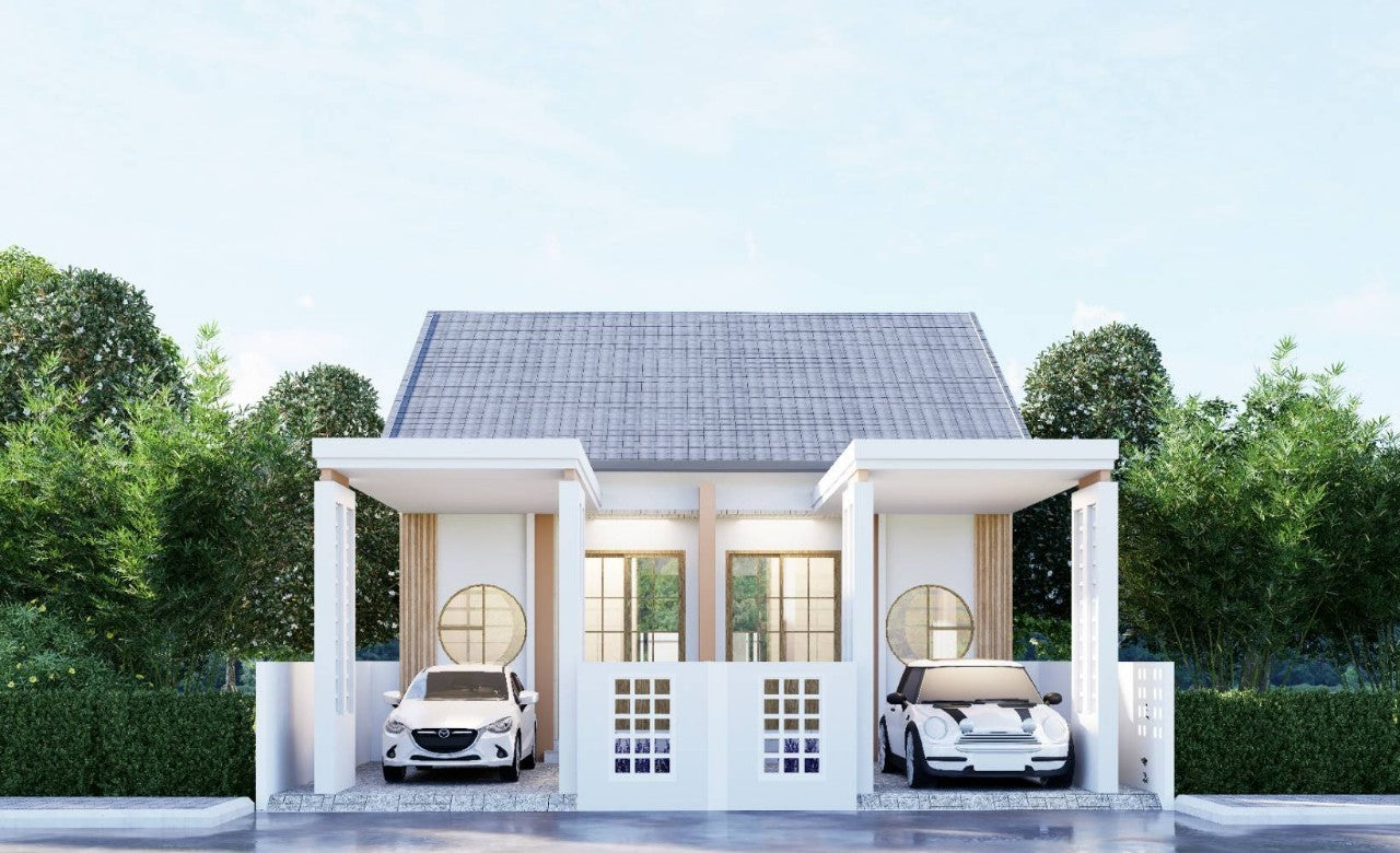 [พร้อมอยู่]บ้านแฝด 2 ห้องนอน 2 ห้องน้ำ สไตล์ Minimal @ศรีวิชัย สุราษฎร – proviewliving